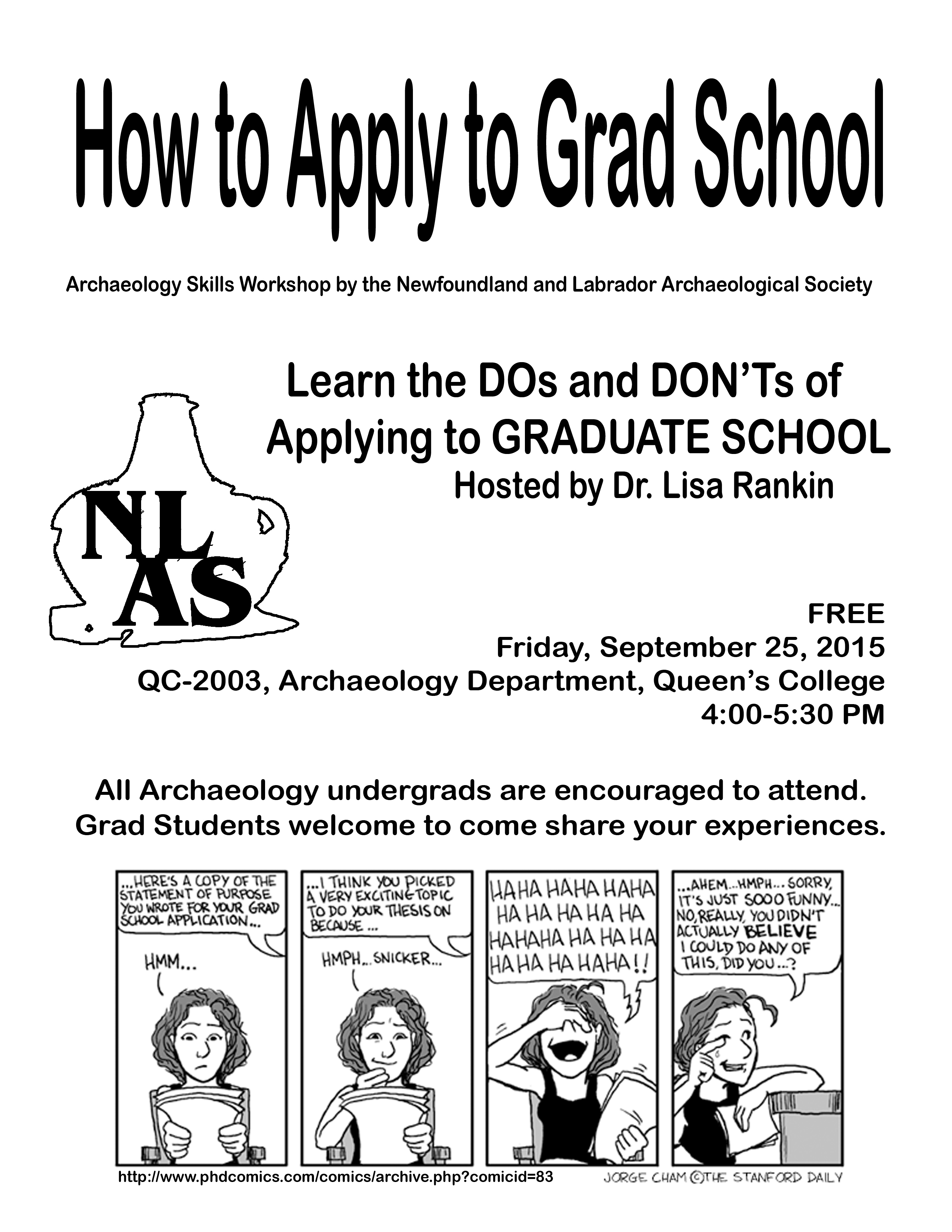 How to Apply for Grad School | Newfoundland And Labrador Archaeological ...